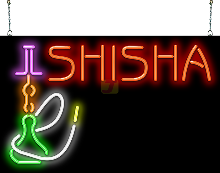Shisha Neon Sign with Graphic | SS-40-54 | Jantec Neon