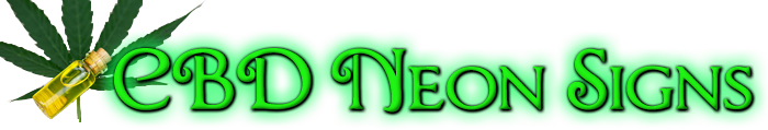 CBD Neon Signs | Neon CBD Signs | CBD Window Signs from JantecNeon