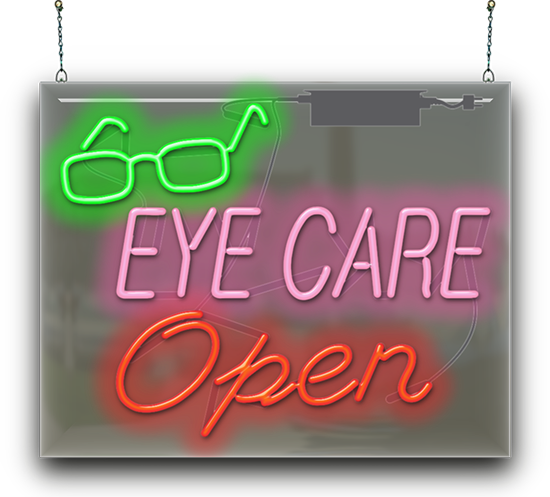 Neon Eye Care Signs | JantecNeon.com