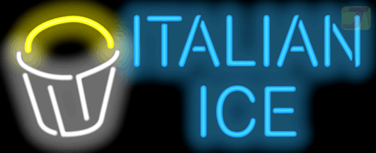 Italian Ice Neon Sign | FD-30-02 | Jantec Neon