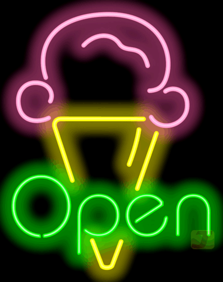 Neon Ice Cream Signs | JantecNeon.com
