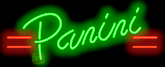 Panini Neon Sign | FG-30-29 | Jantec Neon