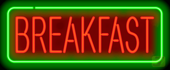 Neon Breakfast Signs | JantecNeon.com