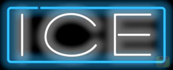 Ice Neon Sign | FG-30-54 | Jantec Neon