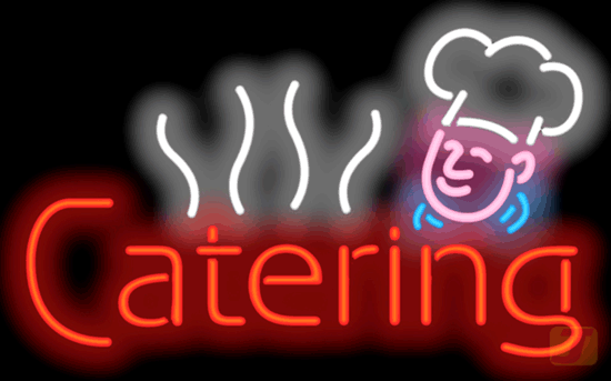 Catering Neon Sign | FGZ-40-01 | Jantec Neon