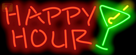 Happy Hour Neon Sign | FL-30-41 | Jantec Neon