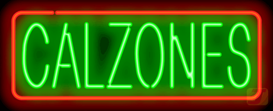 Calzones Neon SIgn | FP-30-05 | Jantec Neon