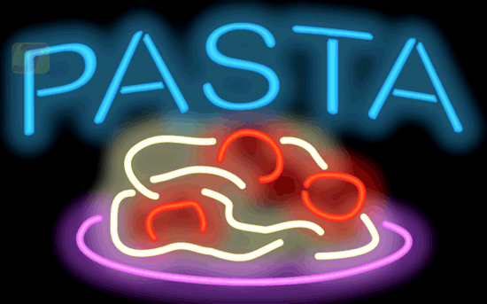 Pizza Neon Signs | Pasta and Wings Neon Sign | JantecNeon.com