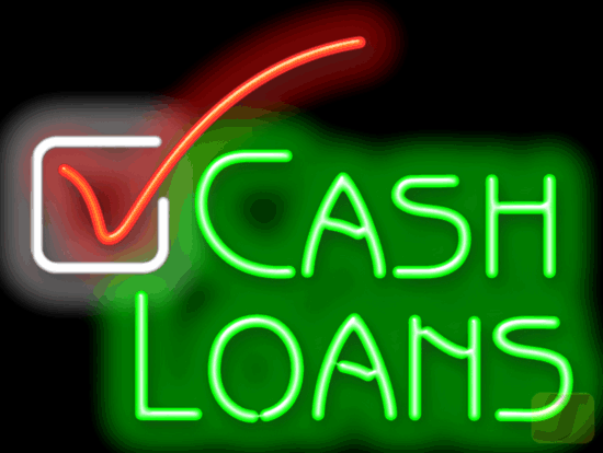 Cash Loans Neon Sign | FS-25-02 | Jantec Neon