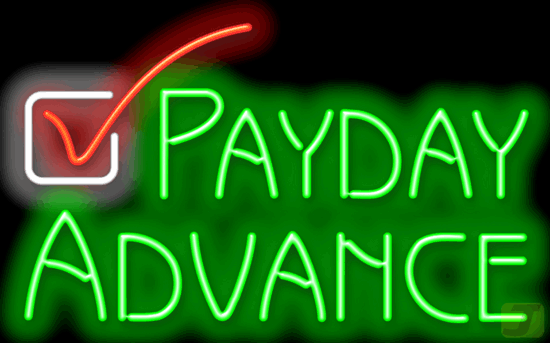 Payday Advance Neon Sign | FS-40-36 | Jantec Neon