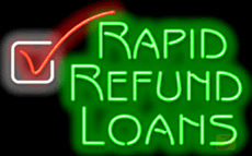Rapid Refund Loans Neon Sign | FS-40-77 | Jantec Neon
