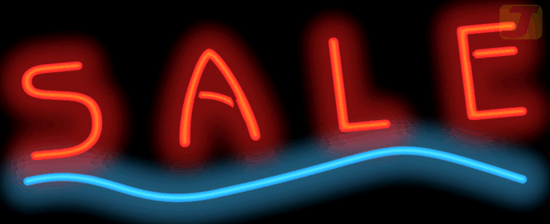 Sale Neon Sign | GS-30-26 | Jantec Neon