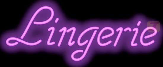 Lingerie Neon Sign | GS-30-38 | Jantec Neon