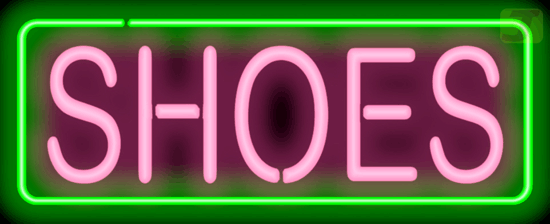Shoes Neon Sign | GS-30-93 | Jantec Neon