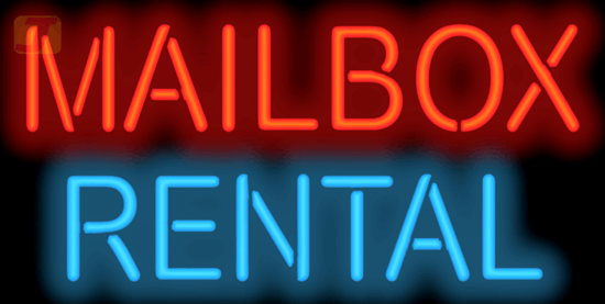 Mailbox Rental Neon Sign | GS-35-22 | Jantec Neon