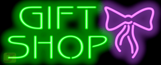 Gift Shop Neon Sign | PF-30-01 | Jantec Neon