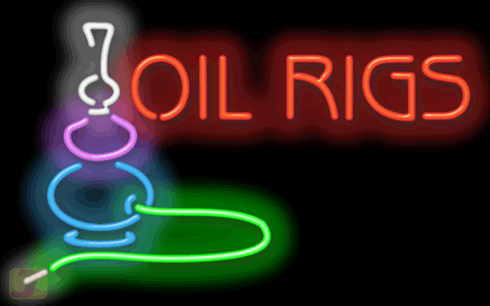 Oil Rigs Neon Sign | SS-40-28 | Jantec Neon