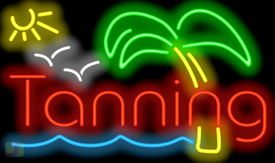 Tanning Neon Signs | JantecNeon.com