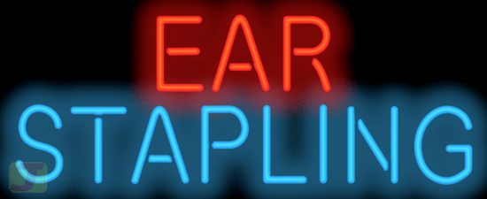 Ear Stapling Neon Sign | TP-30-09 | Jantec Neon