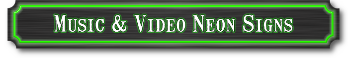 Neon Music Signs | Music And Video Neon Signs | JantecNeon.com
